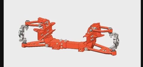 Bolt On 1949-1951 Ford Mercury Front Mustang II IFS Conversion Kit ...