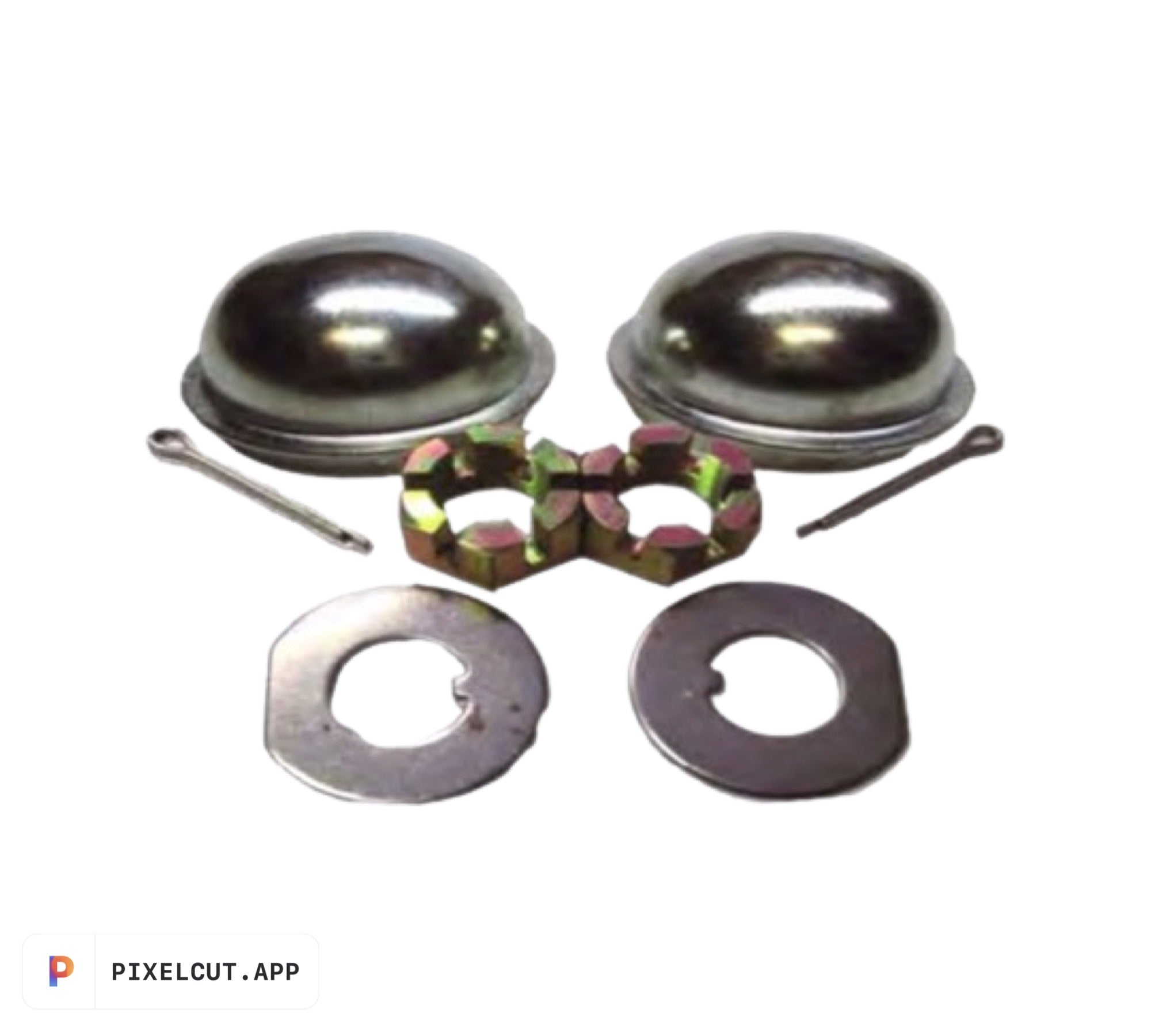 Dust Cap & Spindle Nut Kit| Mustang 2 Suspensions